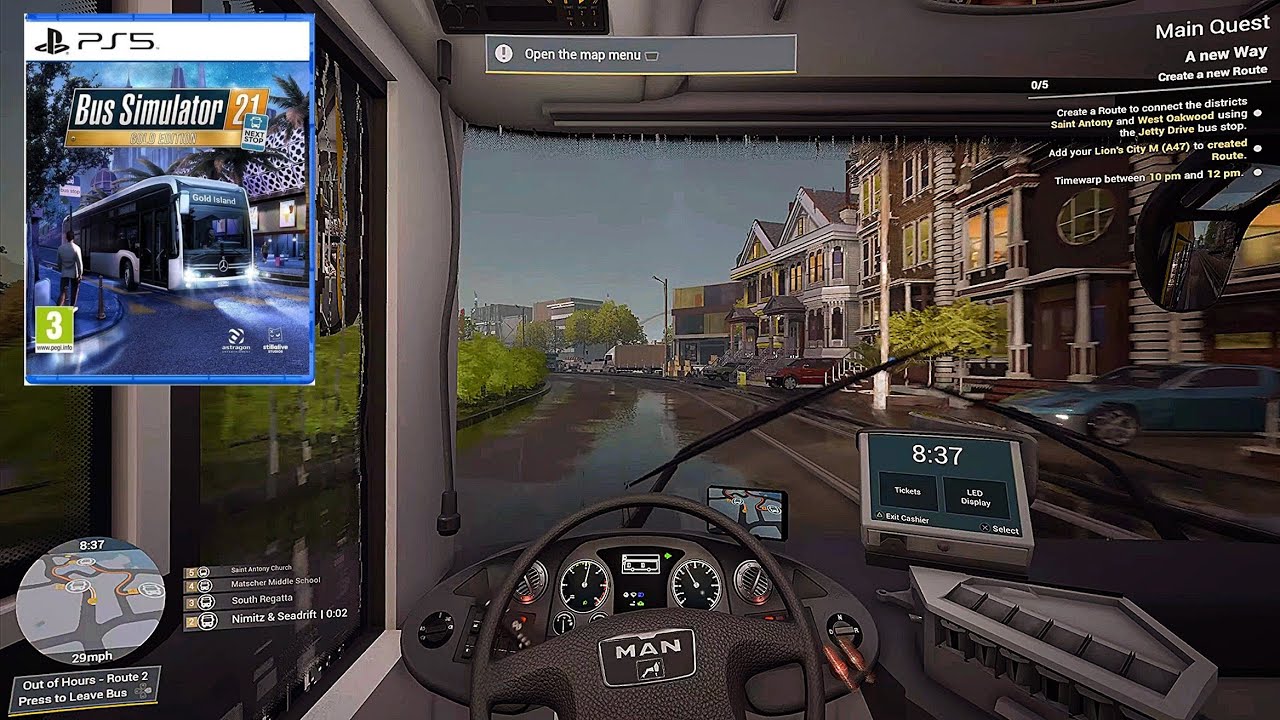Bus Simulator 21 Next Stop PS5 Gameplay 2024 - YouTube