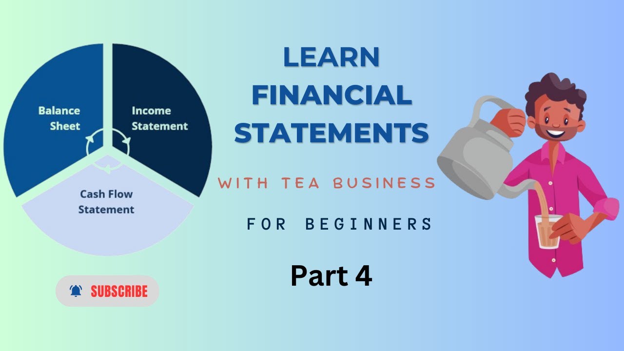 Learn Financial Statements with Tea Business (for Beginners): Part 4 ...
