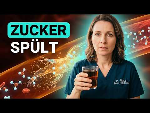 ÄRZTIN WARNT: 1 Getränk SPÜLT 95% Zucker aus dem Blut (über Nacht)