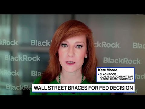 BlackRock Is in 'Wait-and-See Mode,' Kate Moore Says - YouTube