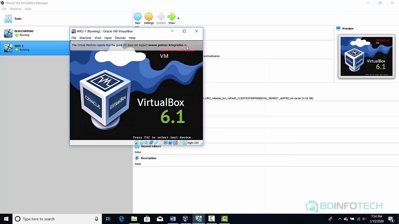 Installing Windows 10 Workstation - YouTube
