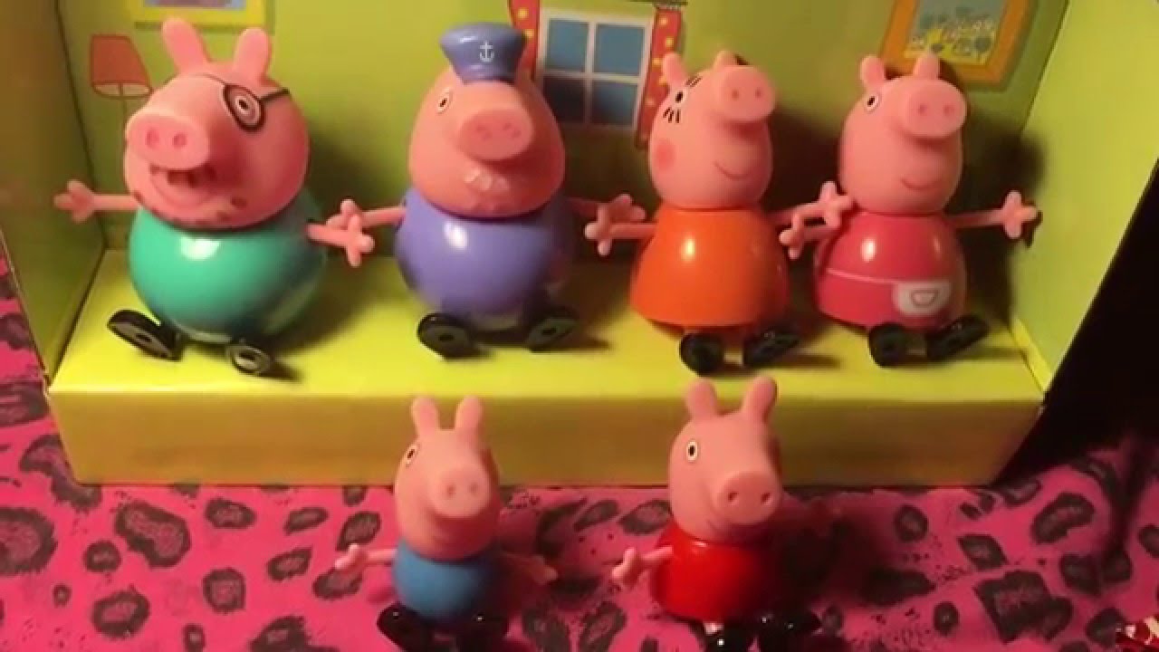 Peppa Pig and Family 6 piece set - YouTube