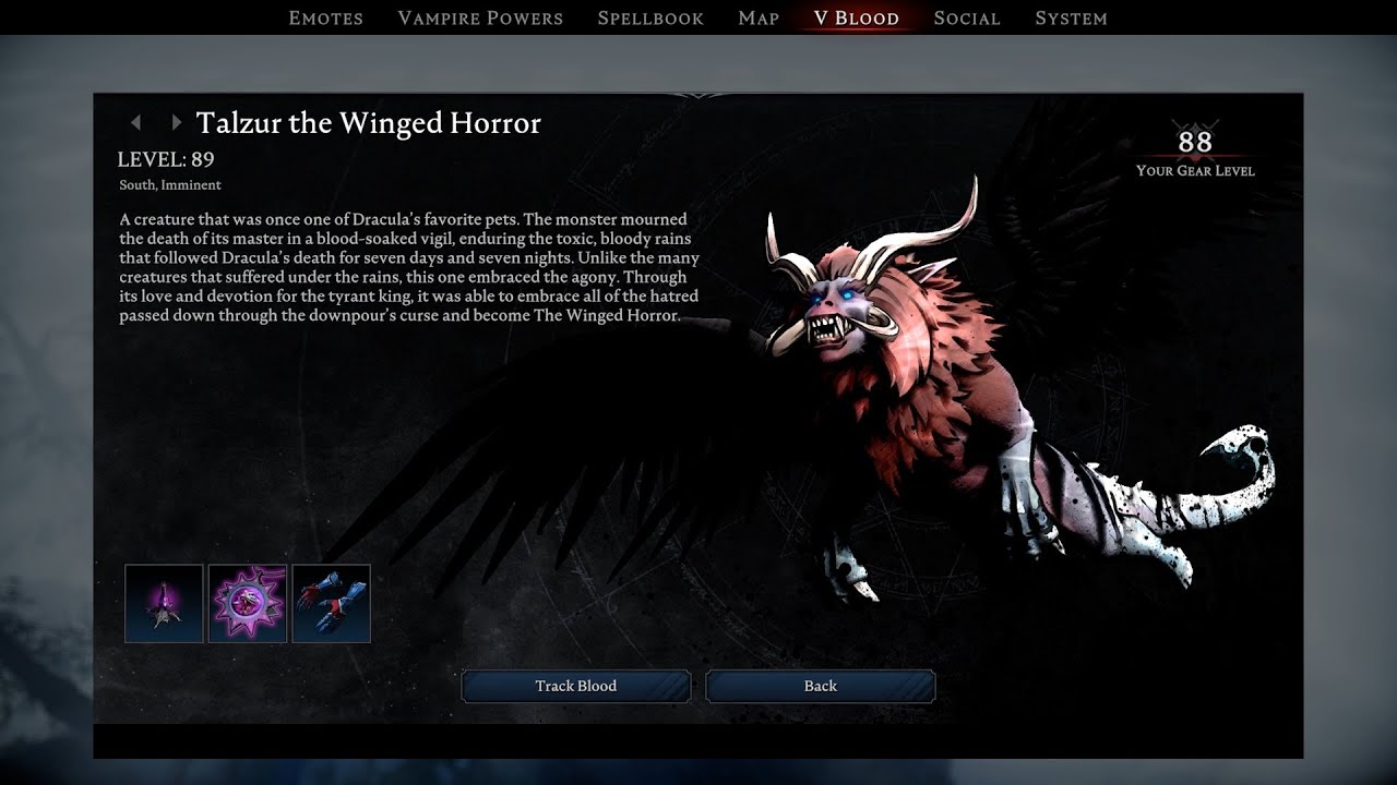 V Rising 1.1 I Brutal Talzur the Winged Horror, Frost Approach - YouTube