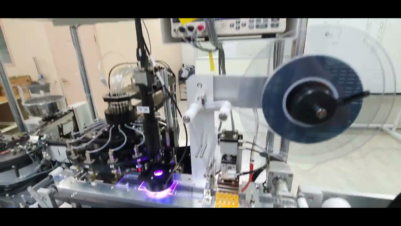 AUTO TAPING MACHINE (ROTARY, VISION INSPECTION & MEASUREMENT), 릴 포장기 ...