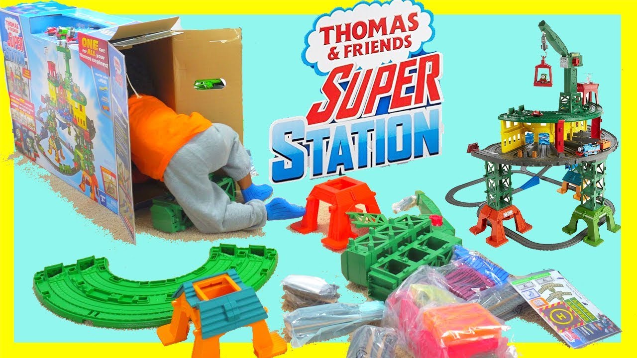 🚂Thomas And Friends Super Station! |💥 Action! 💥| 🏁 Fun Toys Thomas ...