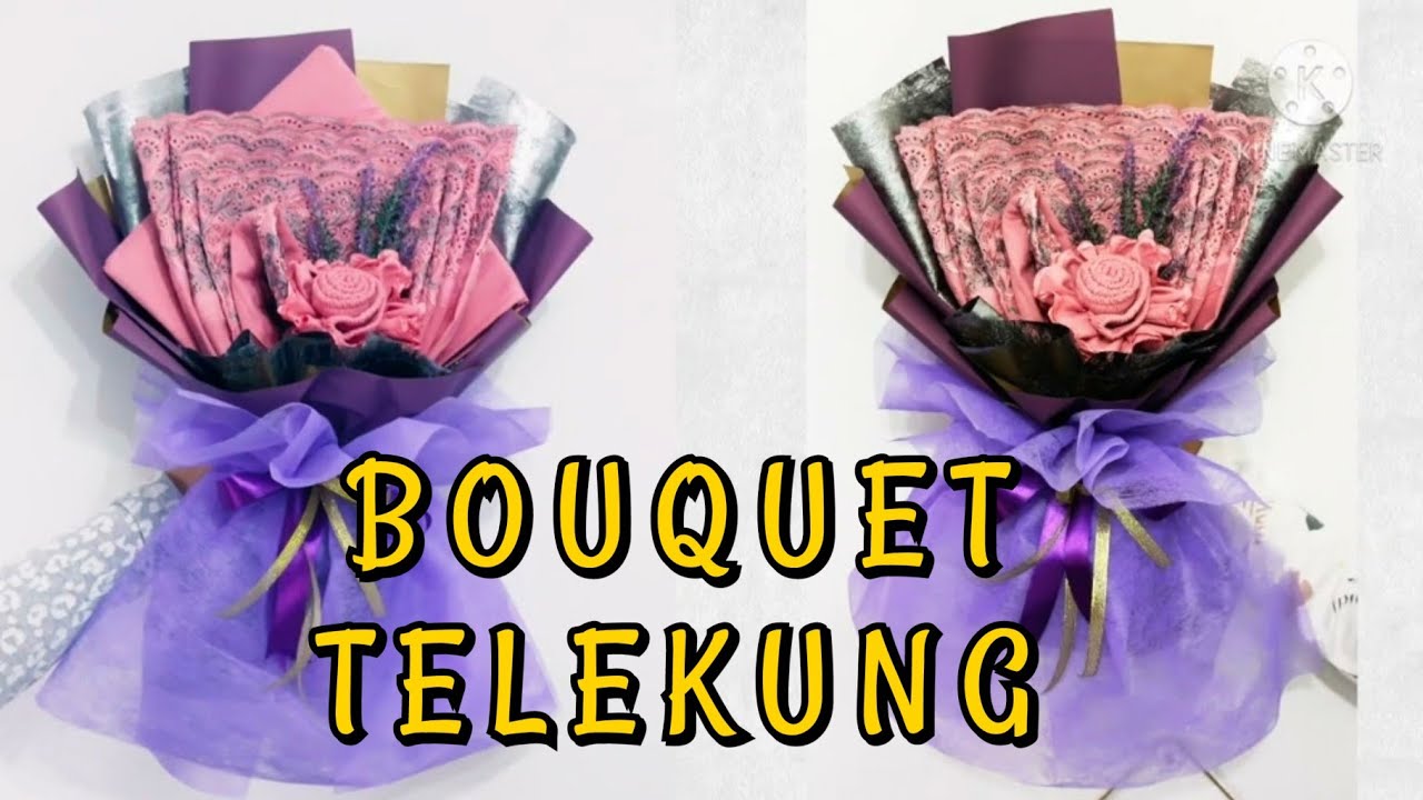 DIY BOUQUET TELEKUNG VERSI KAK SHA..😅CANTIK ?? JOM BUAT BOUQUET SET ...