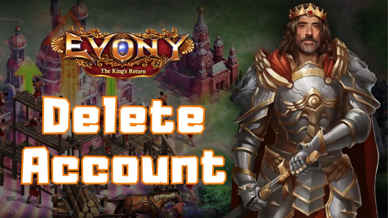 How to Delete Evony Account Permanently? 2024 (Quick & Easy) | Evony - YouTube