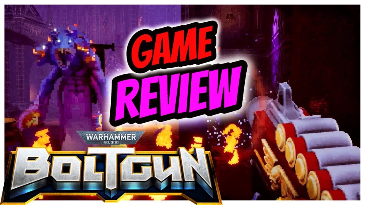Warhammer 40k Boltgun Game REVIEW! Glorious RETRO MAYHEM! - YouTube