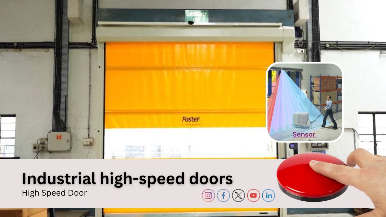 Industrial high-speed doors | Fast rolling doors | High-speed door ...