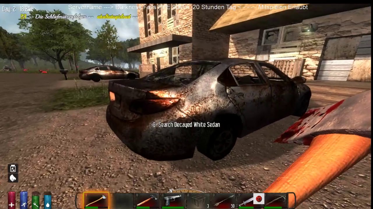 7 Days to Die OLD SCHOOL Alpha 10.4 die 2. - YouTube