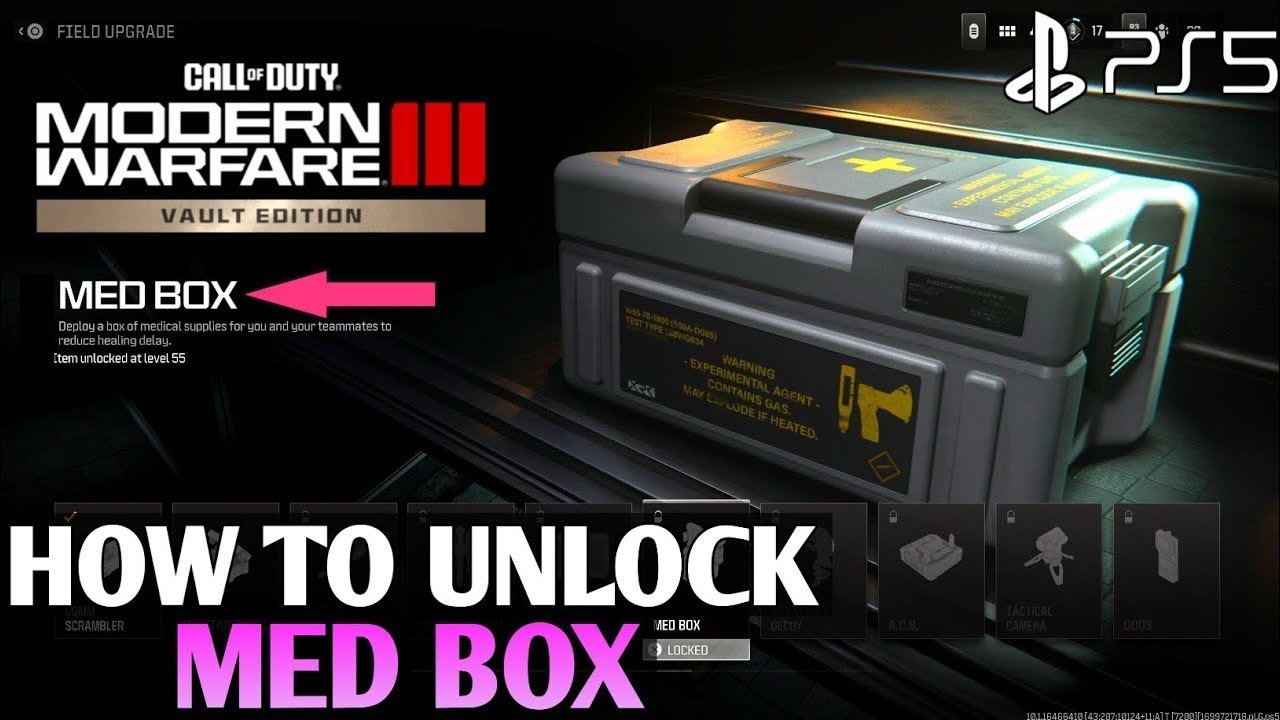 How to Unlock Med Box MODERN WARFARE 3 Med Box | How to Get Med Box MW3 ...