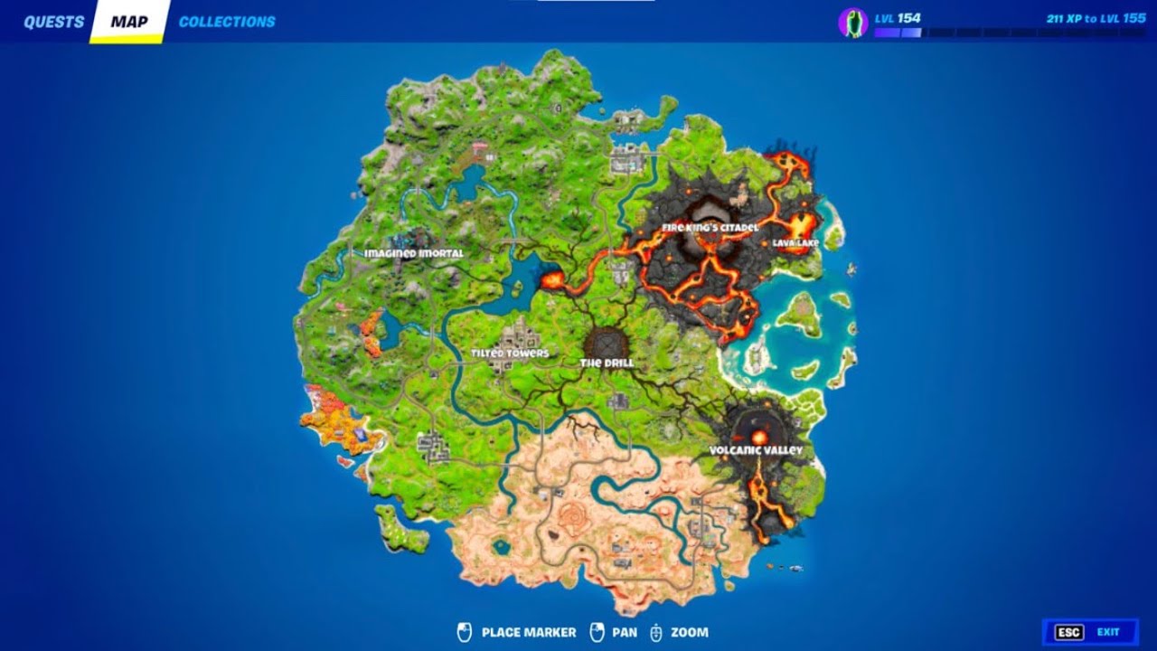 Fortnite Chapter 4 Map Revealed - YouTube