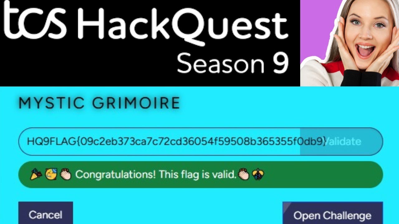TCS Hackquest season 9 is now live Mustic Grimoire solved - YouTube