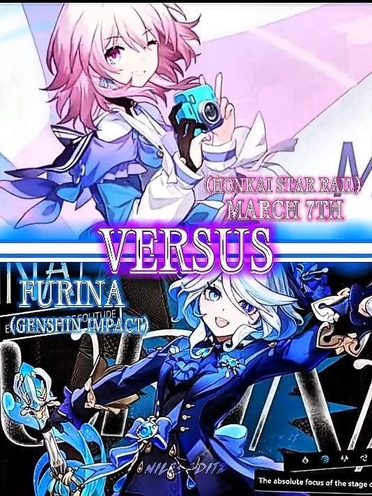 Furina VS March 7th #genshinimpact #honkaistarrail #march7th #furina ...