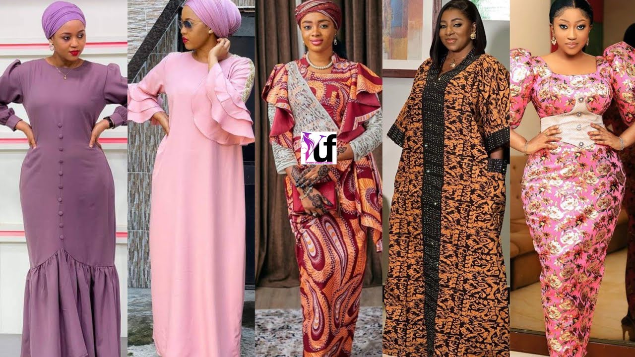 MISHONO MIPYA YA VITAMBAA 2023 ANKARA ASOEBI TRENDING DRESS - YouTube