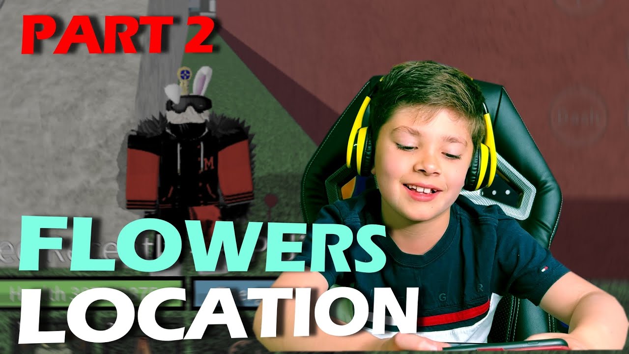 ALL FLOWERS LOCATION - Bloxfruits - YouTube