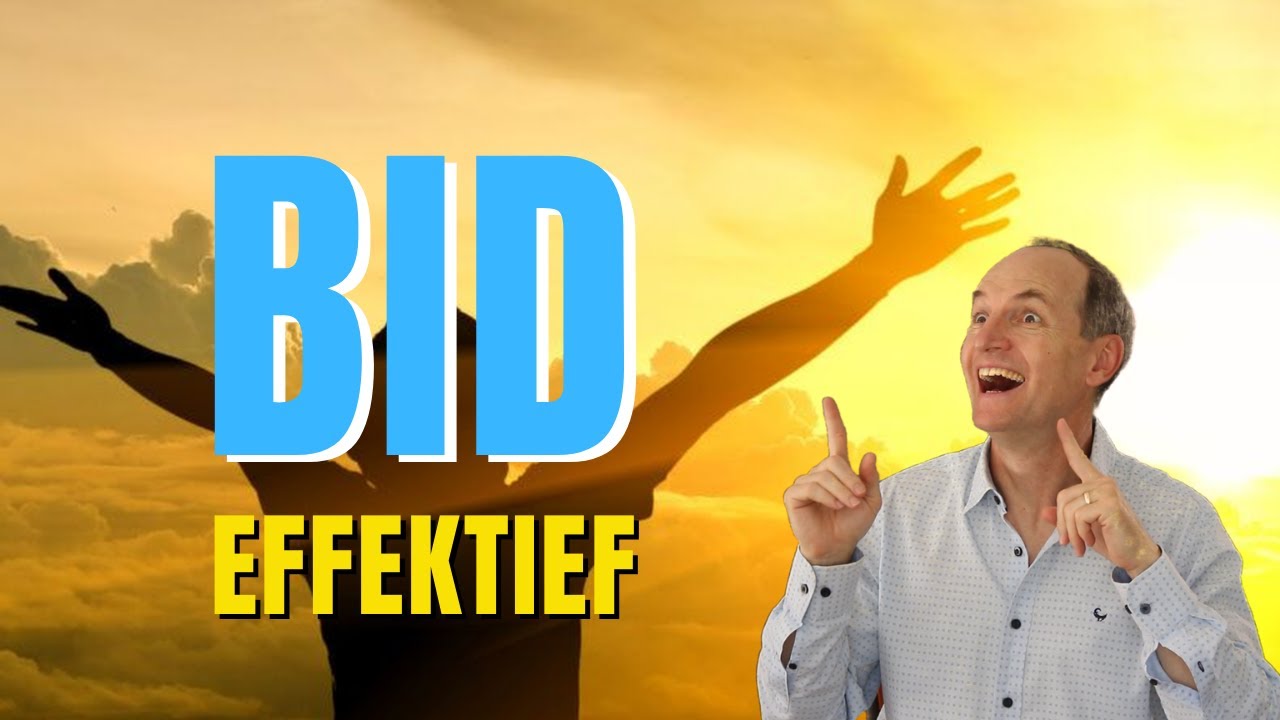 Hierdie is die belangrikste ding om te doen wanneer jy bid. (HOE OM ...