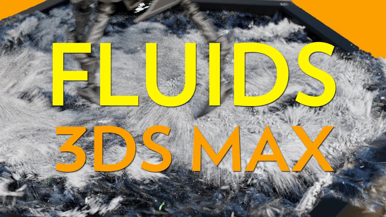 Fluids 3ds Max (No plugins) - YouTube