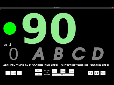 Archery Timer 90 Seconds | Archery Timer 90 Detik
