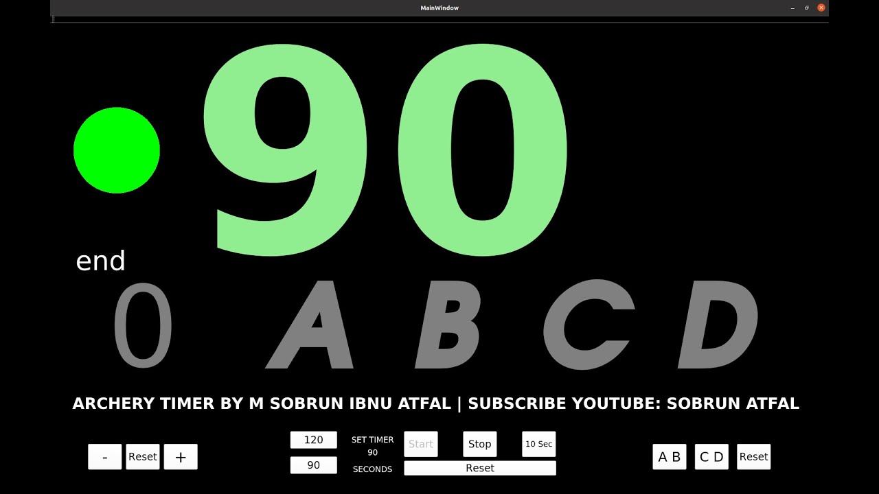 Archery Timer 90 Seconds | Archery Timer 90 Detik - YouTube