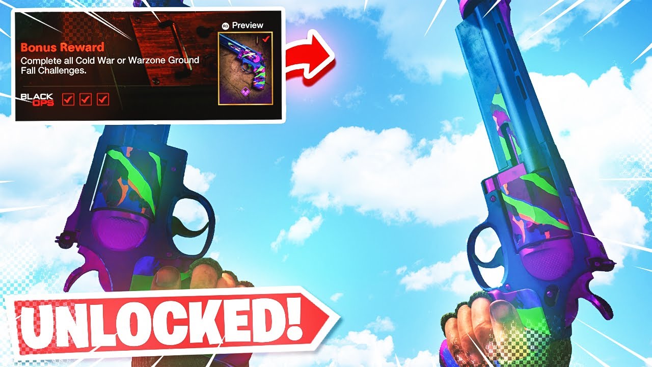 BLACK OPS COLD WAR MAGNUM "PRIVATE PARTY" BLUEPRINT UNLOCKED! (GROUND ...