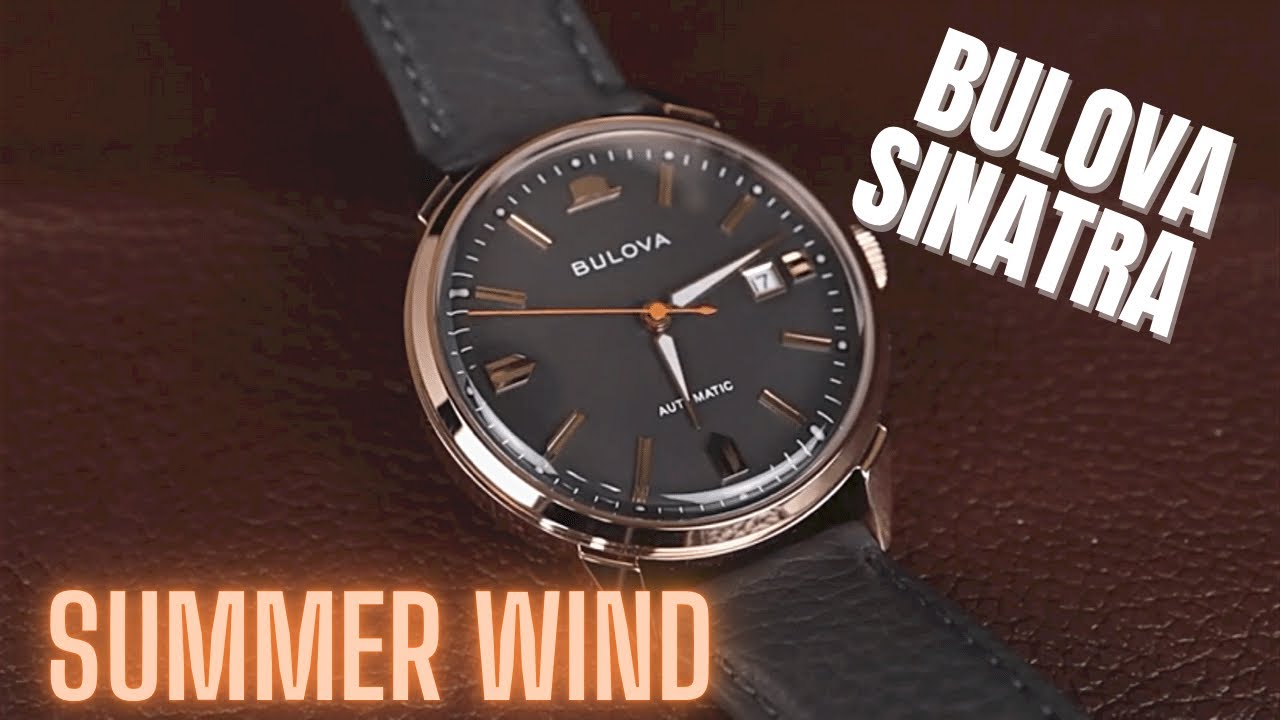 Bulova Sinatra Summer Wind Rose Gold Tone - YouTube