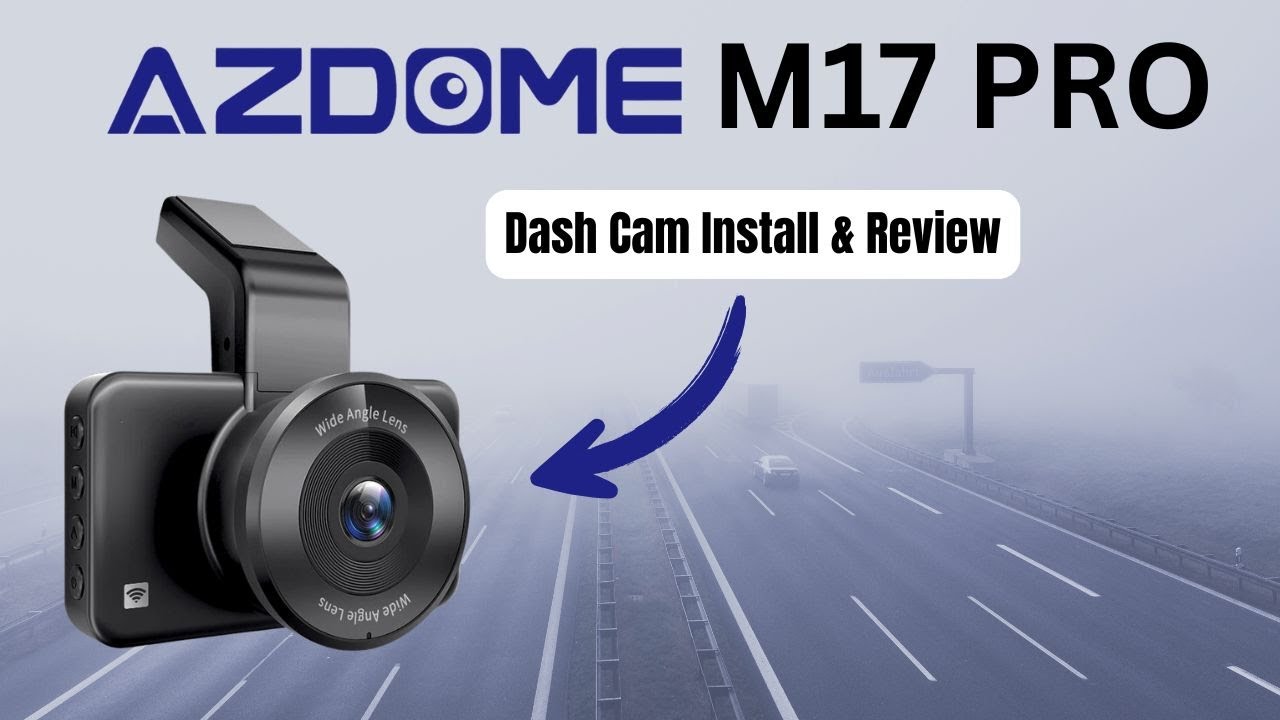 Protect yourself on the road - AZDome M17 Pro Dash Cam - YouTube