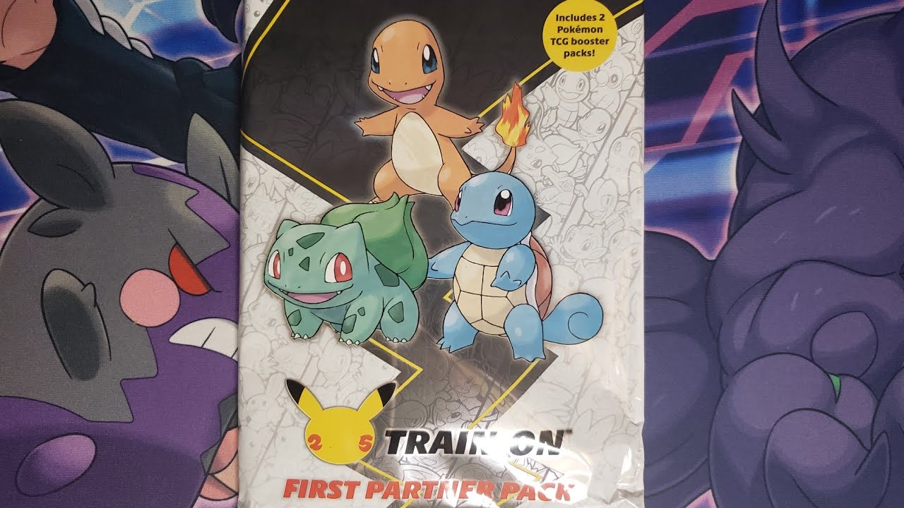 Pokémon First Partner Pack (Kanto) Opening - YouTube