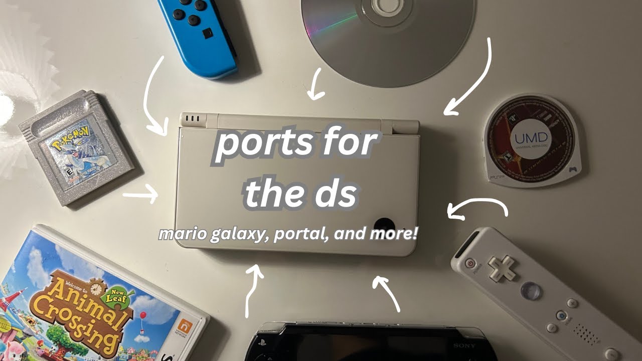 four of the best ports for the nintendo ds 💕 // mario 64, mario galaxy ...