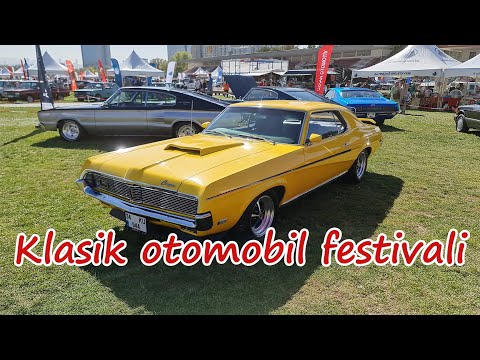Ankara millet bahçesi klasik otomobil festivali