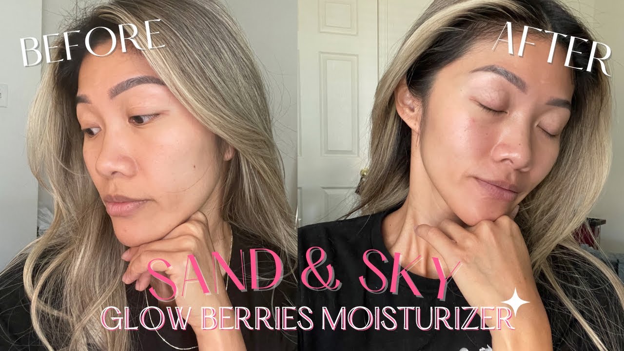 NEW SAND AND SKY INTENSE GLOW MOISTURIZER | Nadia Ngo - YouTube