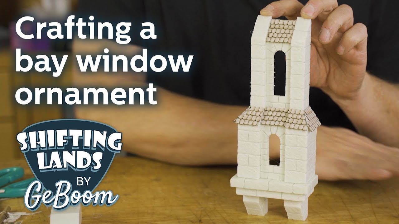 Crafting a Medieval Bay Window Ornament in 50 Minutes (Let's build in ...