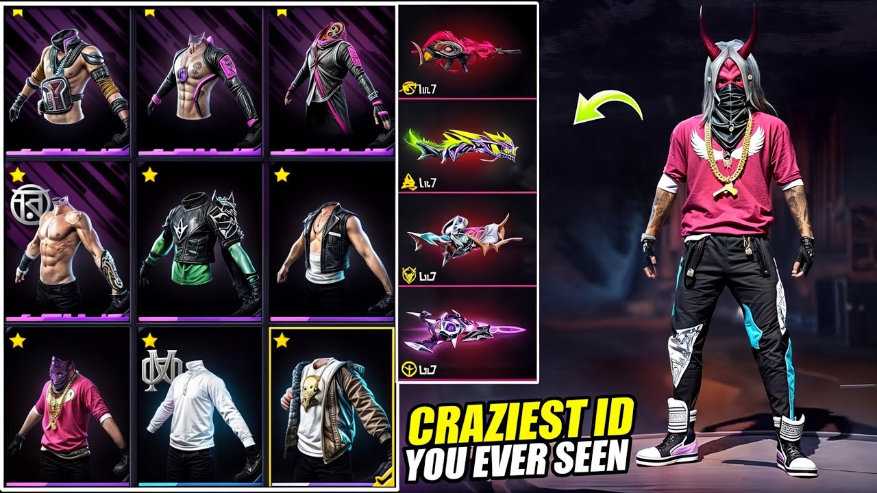 Season 2 Hip Hop Bundle With Craziest Collection !! Free Fire ...