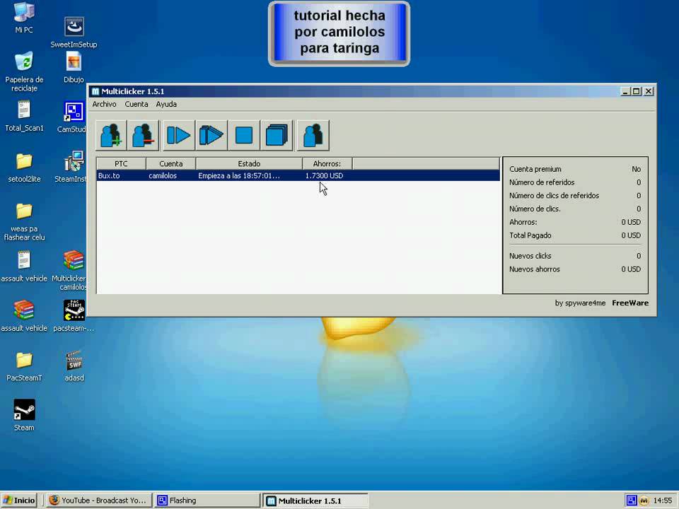 tutorial multiclicker - YouTube
