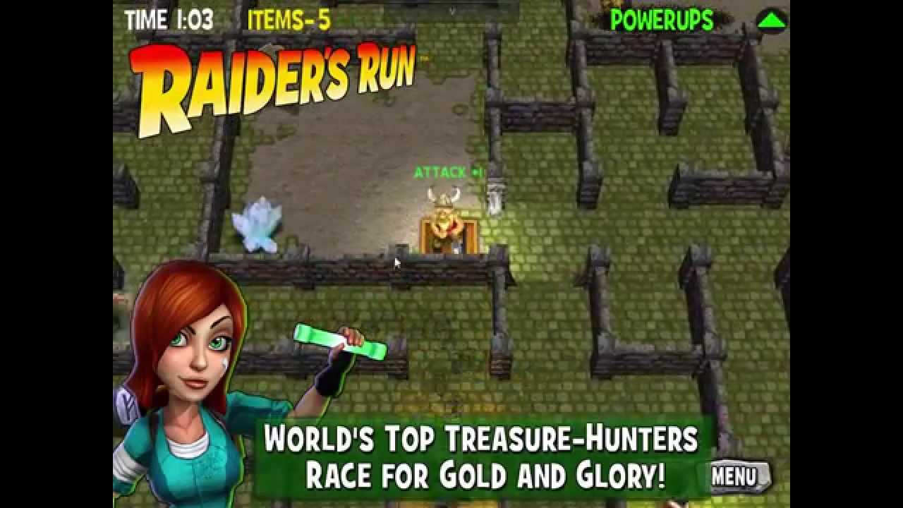 Raiders Run Gameplay - YouTube