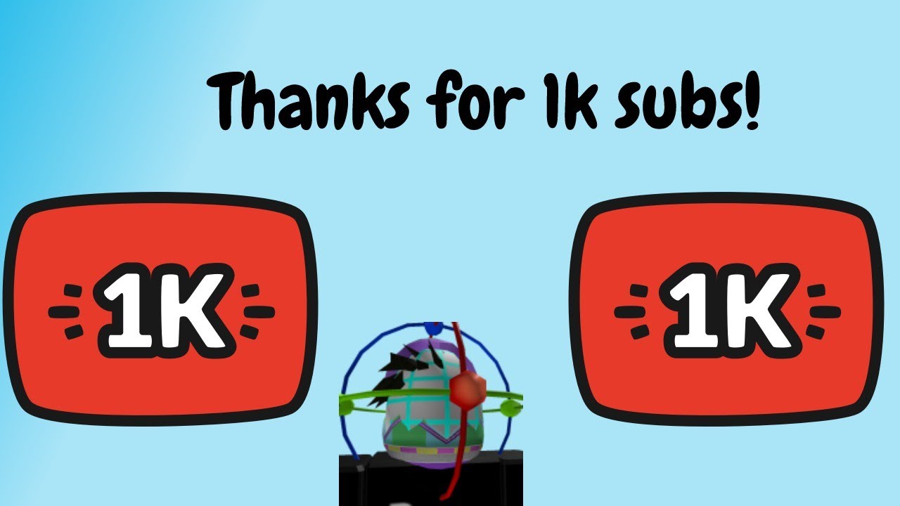 Thanks for 1k subs![GIVEAWAY OVER] - YouTube