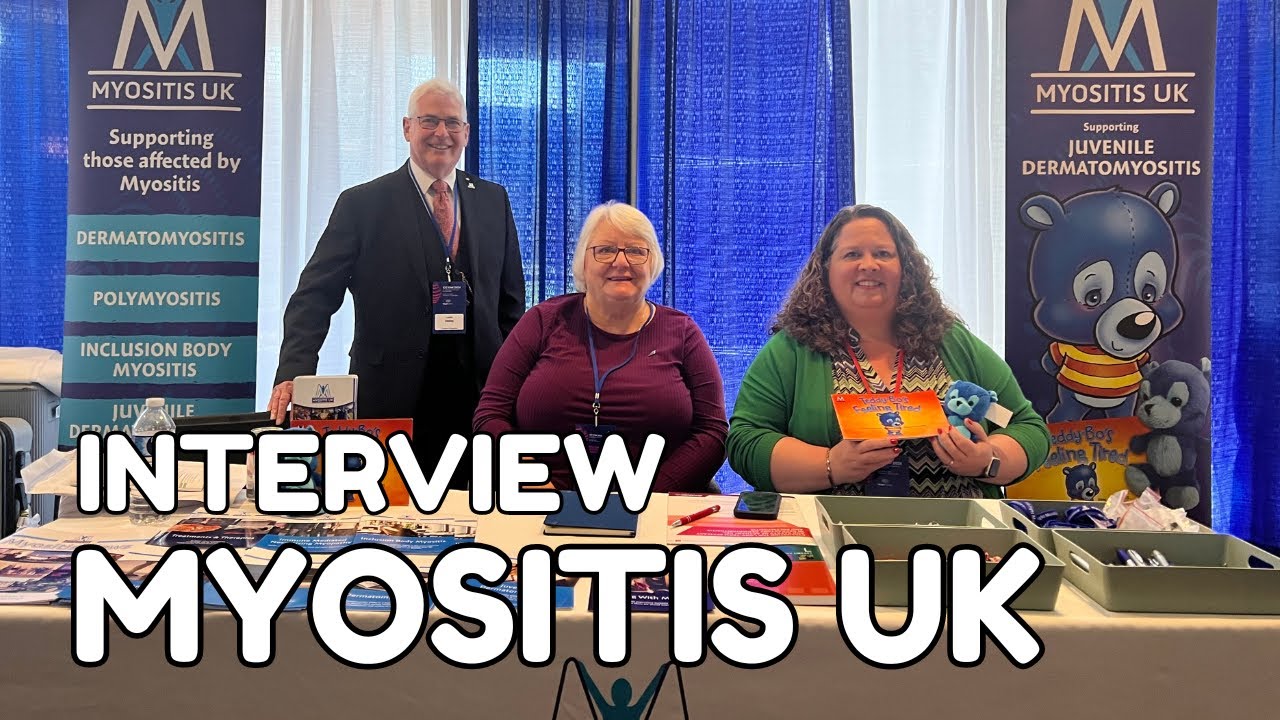 Interview with UK Myositis at GCOM 2024 - YouTube
