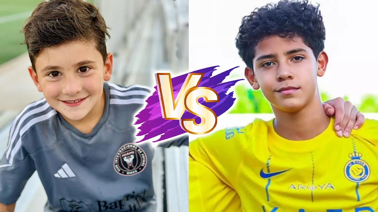 Ciro Messi VS Cristiano Ronaldo Jr. Natural Transformation 🌟 2024 | From 0 To Now - YouTube