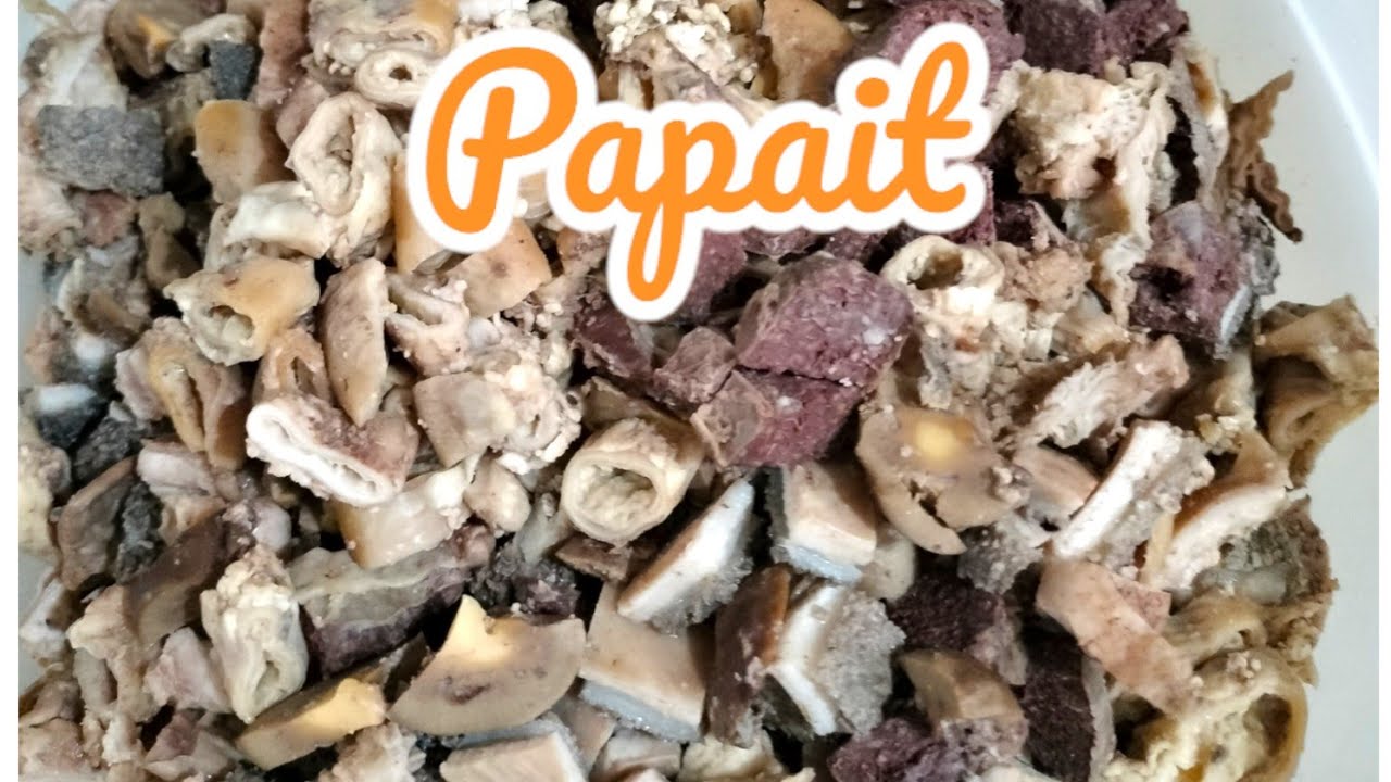 this is how i cooked papaitan na walang halong apdo or dumi(laman loob ...