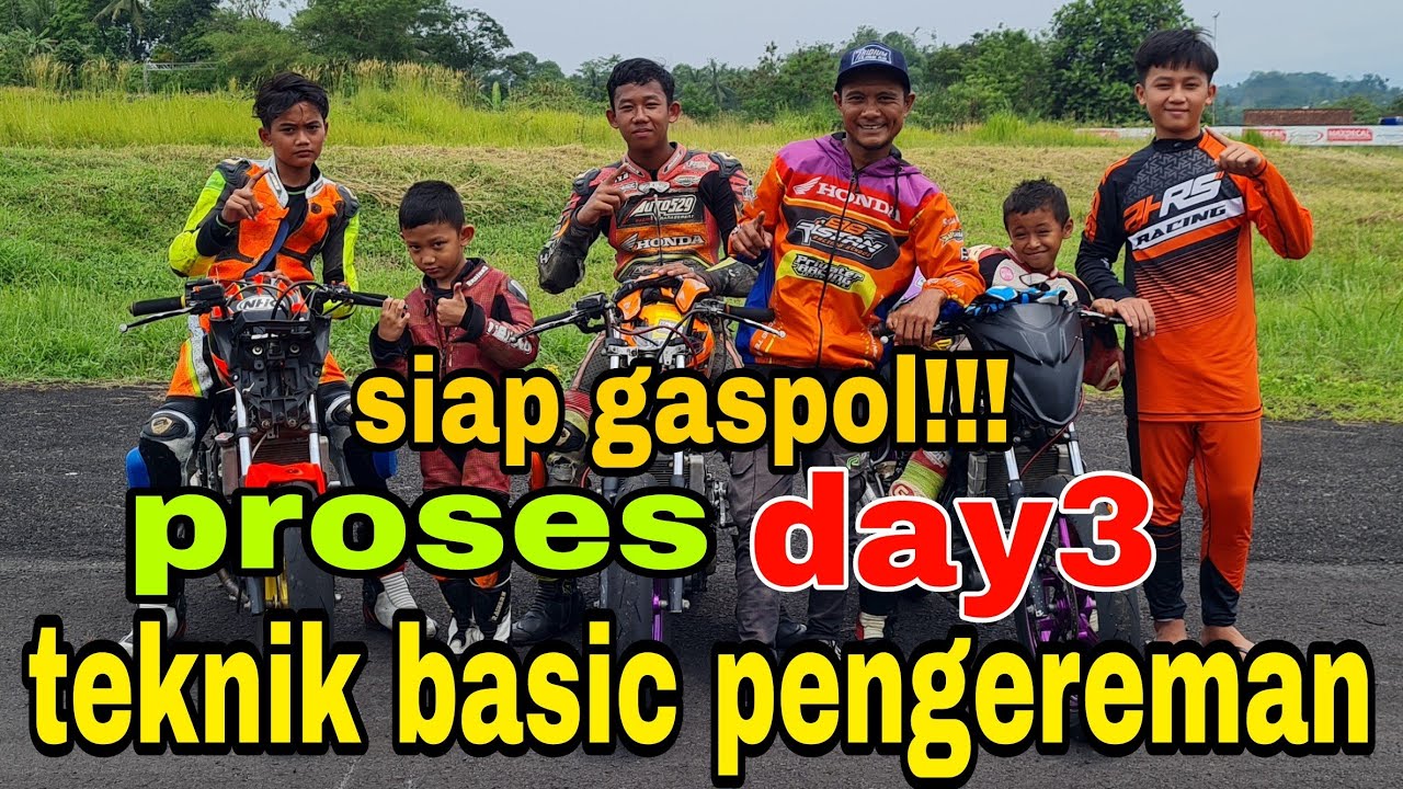 DAY 3 TEKNIK BASIC BREAKING ROAD RACE 86RISTAN RACING SCHOOL!!! - YouTube