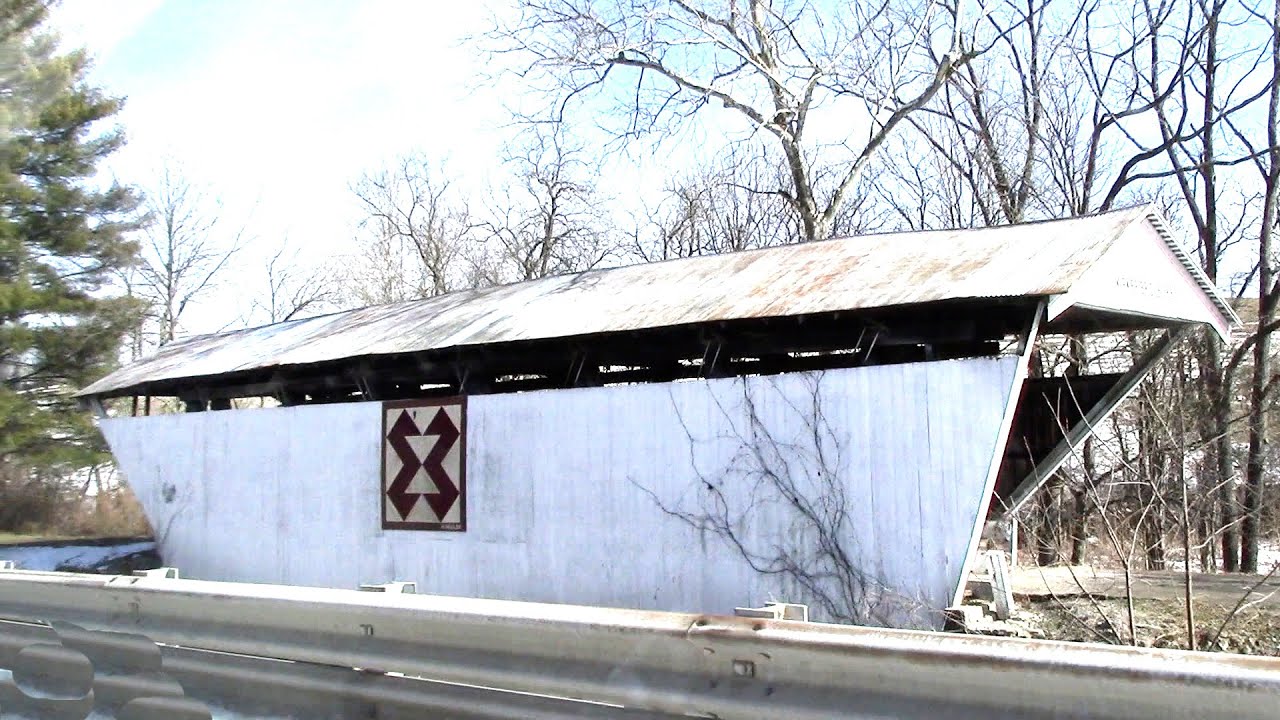 Kirker Covered Bridge Adams County Ohio - YouTube