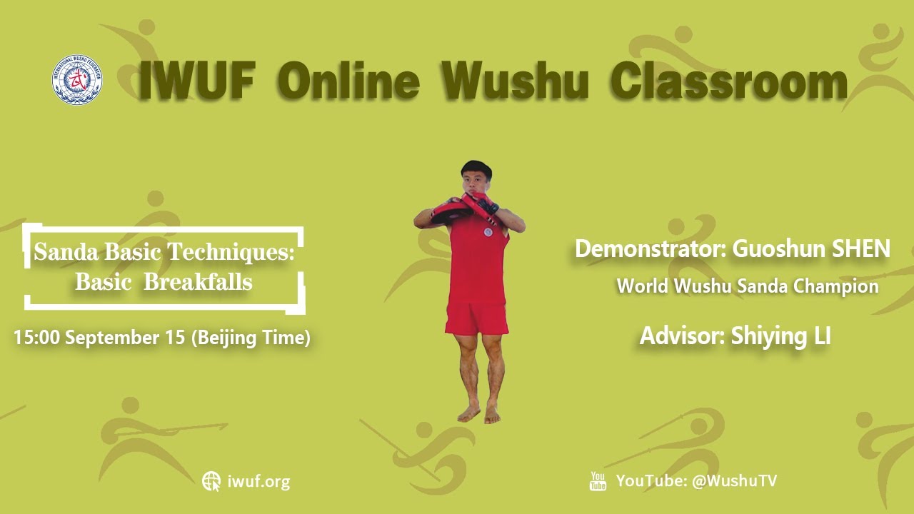 57. Sanda Basic Techniques: Basic Breakfalls - YouTube