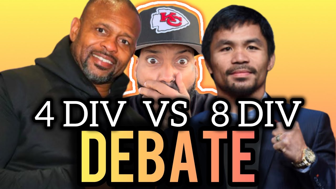 (DEBATE!) “Pacquiao 8 Div Versus Roy Jones Jr 4 Div Accolades. Which Is ...