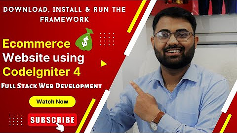 Ecommerce website development using codeigniter 4 - YouTube
