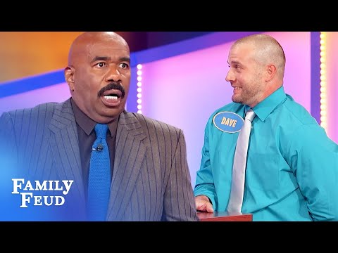 Steve Harvey is speechless! Dave should have taken an \