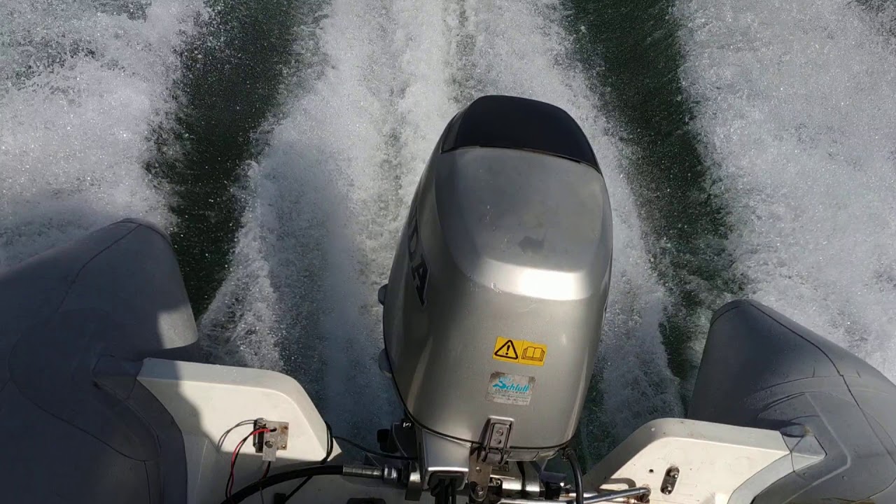 Sillinger RIB 470 mit BF50 - YouTube