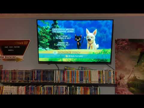 Menu walkthrough of Bolt 2009 dvd