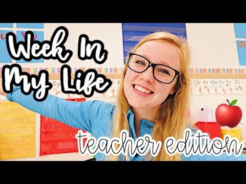 WEEK IN MY LIFE AS A TEACHER! | FIRST YEAR TEACHER WEEKLY VLOG #2 ...