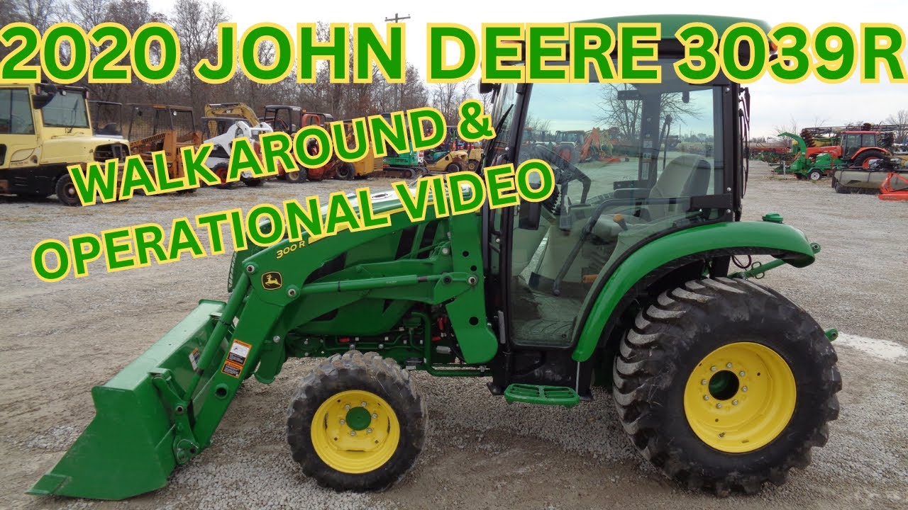 2020 John Deere 3039R Tractor Walk Around & Operational Video $38,900 ...