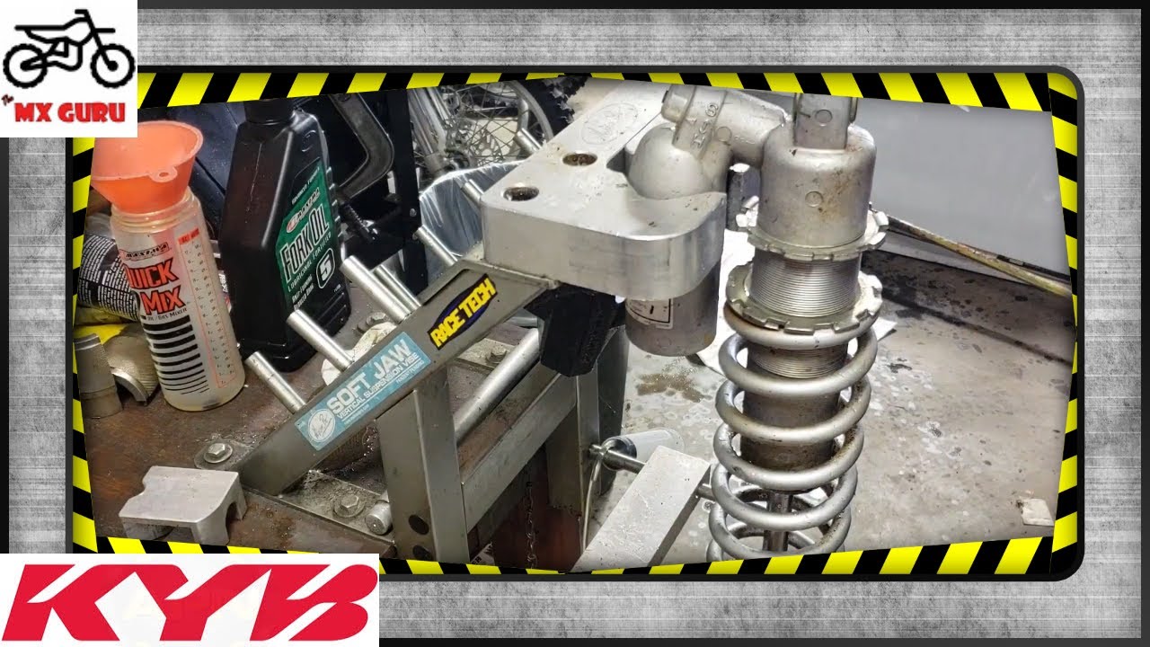 Repairing / Servicing a YZ 125 KYB Shock | Start To Finish | 2001 ...